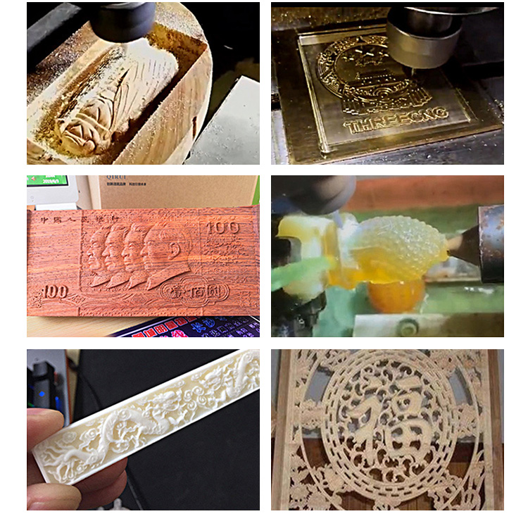 Mini CNC Router Machine 6090 Carving Milling Wood MDF Machine